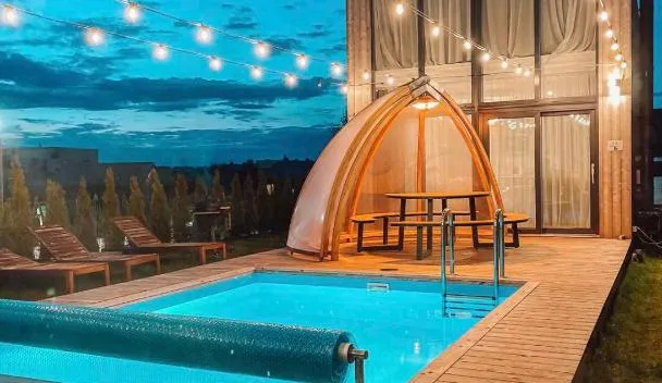 DREAM HOUSE PALANGA WITH PRIVATE SWIMMING POOL, Hot Tub and Sauna ...