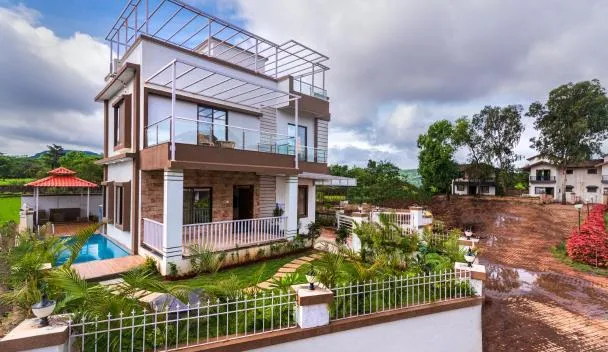 SaffronStays Aster, plunge pool villa with garden, Lonavala, Lonavala ...