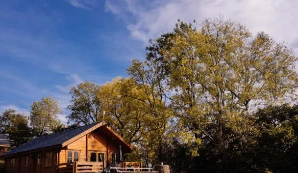 Bothy Cabin -Log cabin in wales - with hot tub, Newtown (precios ...
