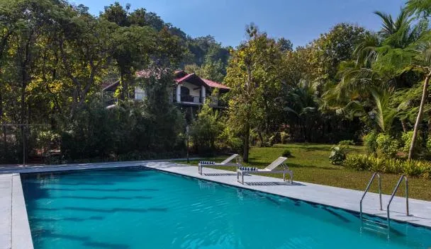 Saffronstays Alma Grove 3 BR Pet friendly with Pool & Nature View ...