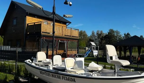 Domek Western House Fuleda z Gorącą Balią i Kominkiem, Giżycko (precios ...