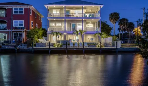 Luxury Beach Home, Gulf Access, Pool Table, Heated Pool & Spa - Summer ...