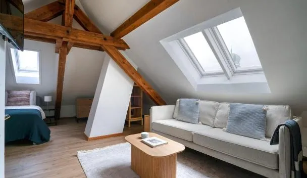 Eagle Suite Charmante Dachgeschosswohnung mit Design & Ausblick, Zurich ...