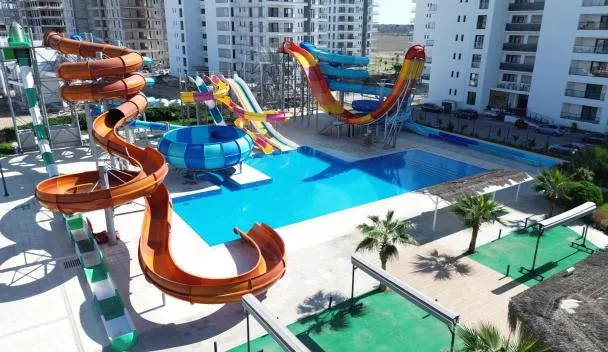 Sea view and Aqua park Apartments at Caesar Blue Complex, Iskele ...
