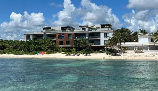 Beachfront 3BR Condo with Private Rooftop, Tankah Bay, Tulum (updated ...