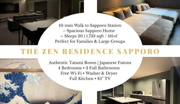 The Zen Residence Sapporo, Sapporo (preços atualizados 2026)