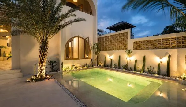 Mahandita Uma II 2BR Mediterranean Villa with Ricefield View, Ubud ...