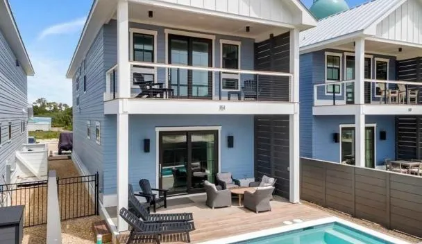 Deja Blue Perfect Location St George Island Private Pool, Eastpoint ...