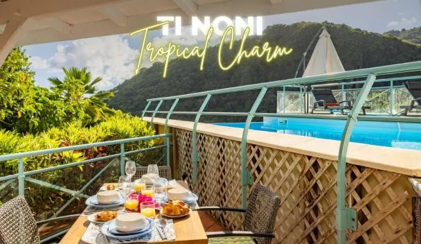 Ti Noni - Tropical charm with pool ocean view, Le Marin (aktualisierte ...