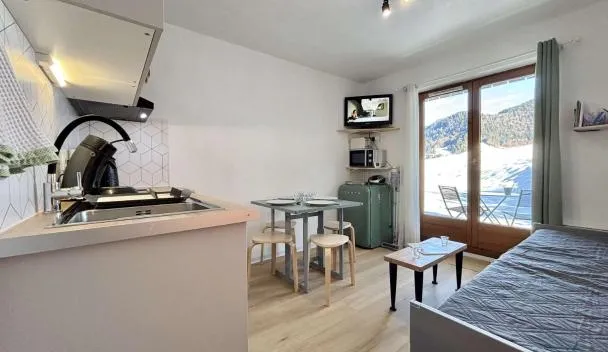 Studio Alcôve 4 Pers Près des Pistes, Parking - FR-1-603-134, Praz-sur ...