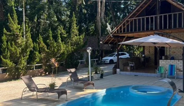 Sítio Rústico com piscina, Ideal para grupos, Guabiruba (precios ...