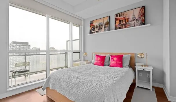Modern New 1 Bedroom & Den Condo with Balcony Dunfield Ave, Toronto ...