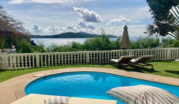 Direct Beach Access Rustic House with Private Pool, Nai Harn Beach ...