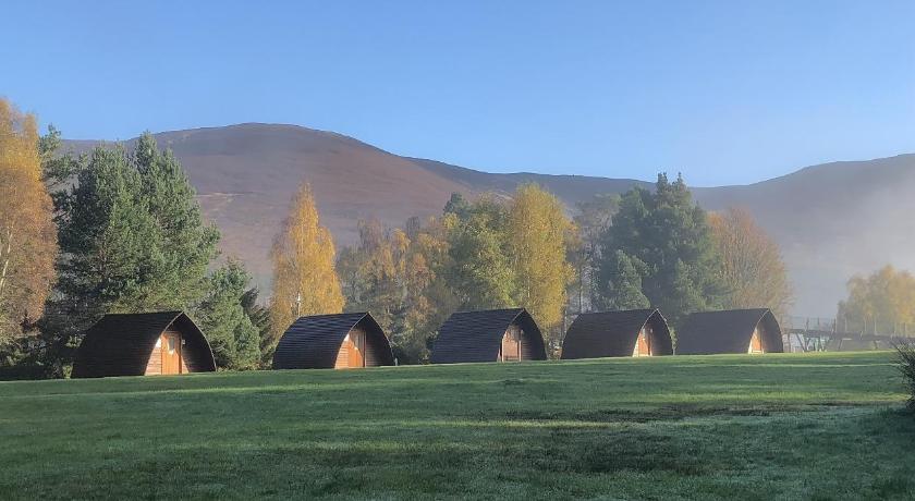 Badaguish forest lodges, eco camping pods and tent camping, Aviemore ...