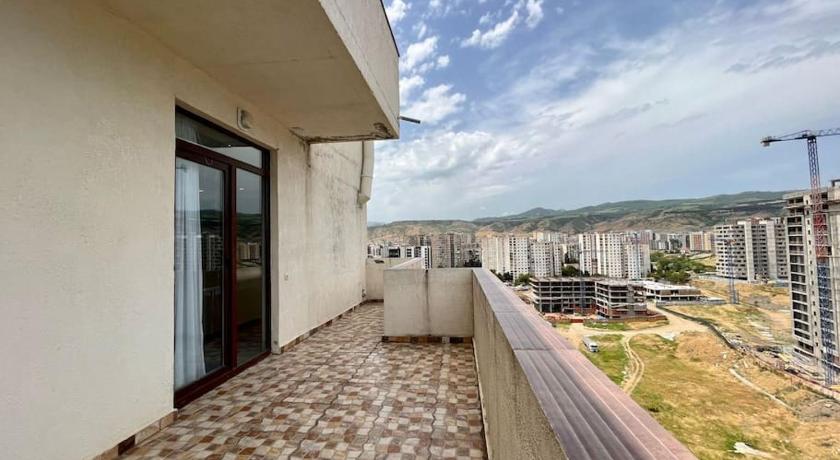 15th Floor flat with Fireplace & 3 big Balconies 33 Mirian Mepe Street ...
