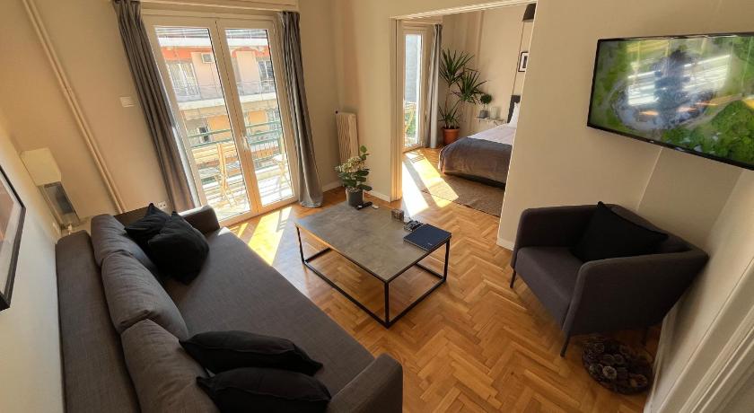 4 Newly Renovated Charming Apartments steps from Panormou Metro Station ...
