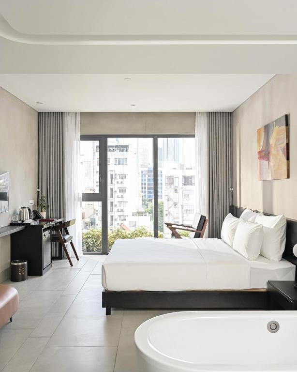 호치민의 트리플 E 호텔 메트로 벤 탄 (Triple E Hotel Metro Ben Thanh) :: 아고다 - Agoda
