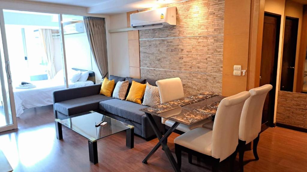 From $20 - 6D-Short-term rental allowed-3BRs Downtown Bangkok, Makkasan