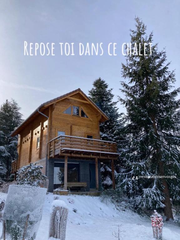 Chalet authentique au calme, en lisière de forêt, montagne, sentiers 15mn Gérardmer & Alsace ...