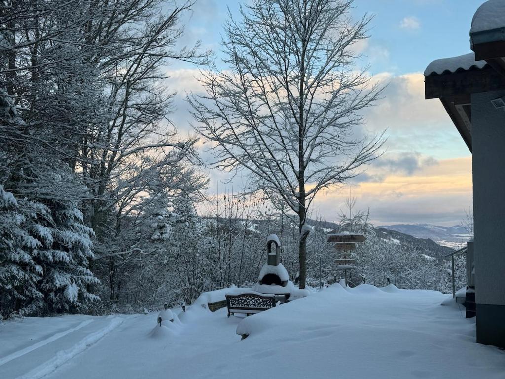 Chalet isolé avec spa et vue panoramique, Chalet Boncourt