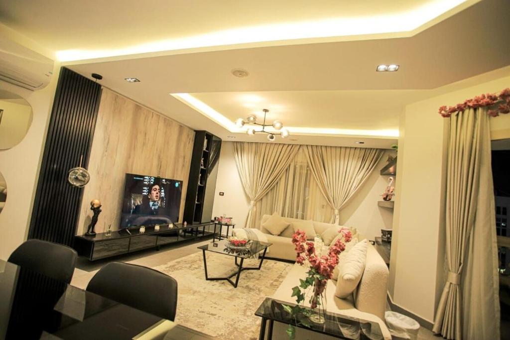 From $27 - Luxury-Home at Makram Ebid, Nasr City Elite Tower, Cairo
