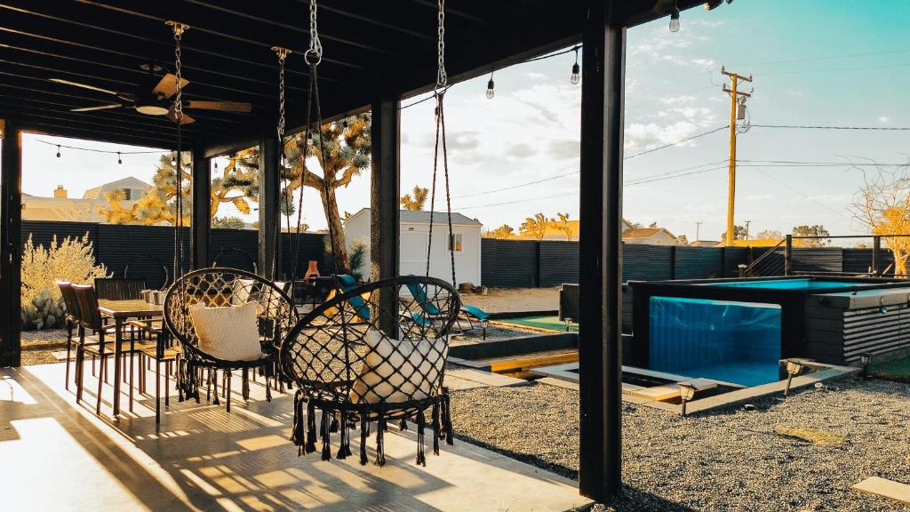 From $79 - Desert Home W Container Pool, Hot Tub & Fire Pit, Yucca ...