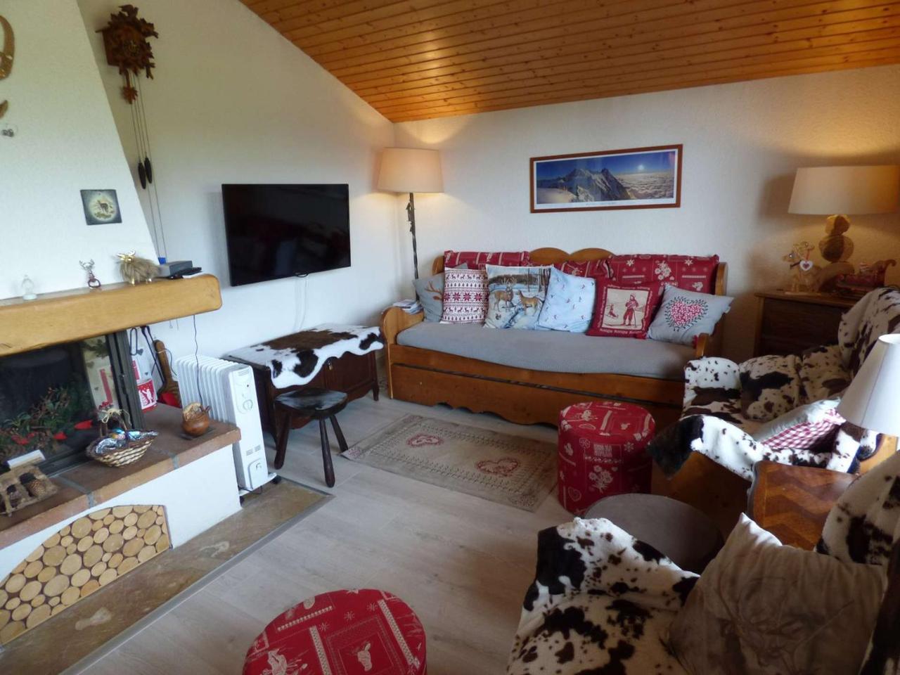 Appartement 3 pièces + mezzanine, 6 pers., vue pistes, garage - FR-1 ...