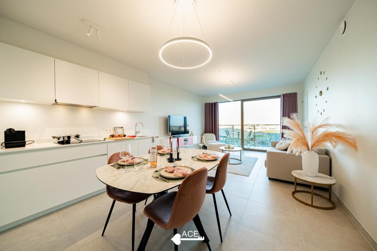 ACE - SKY - uitzonderlijk zicht over de haven in Ostend ...