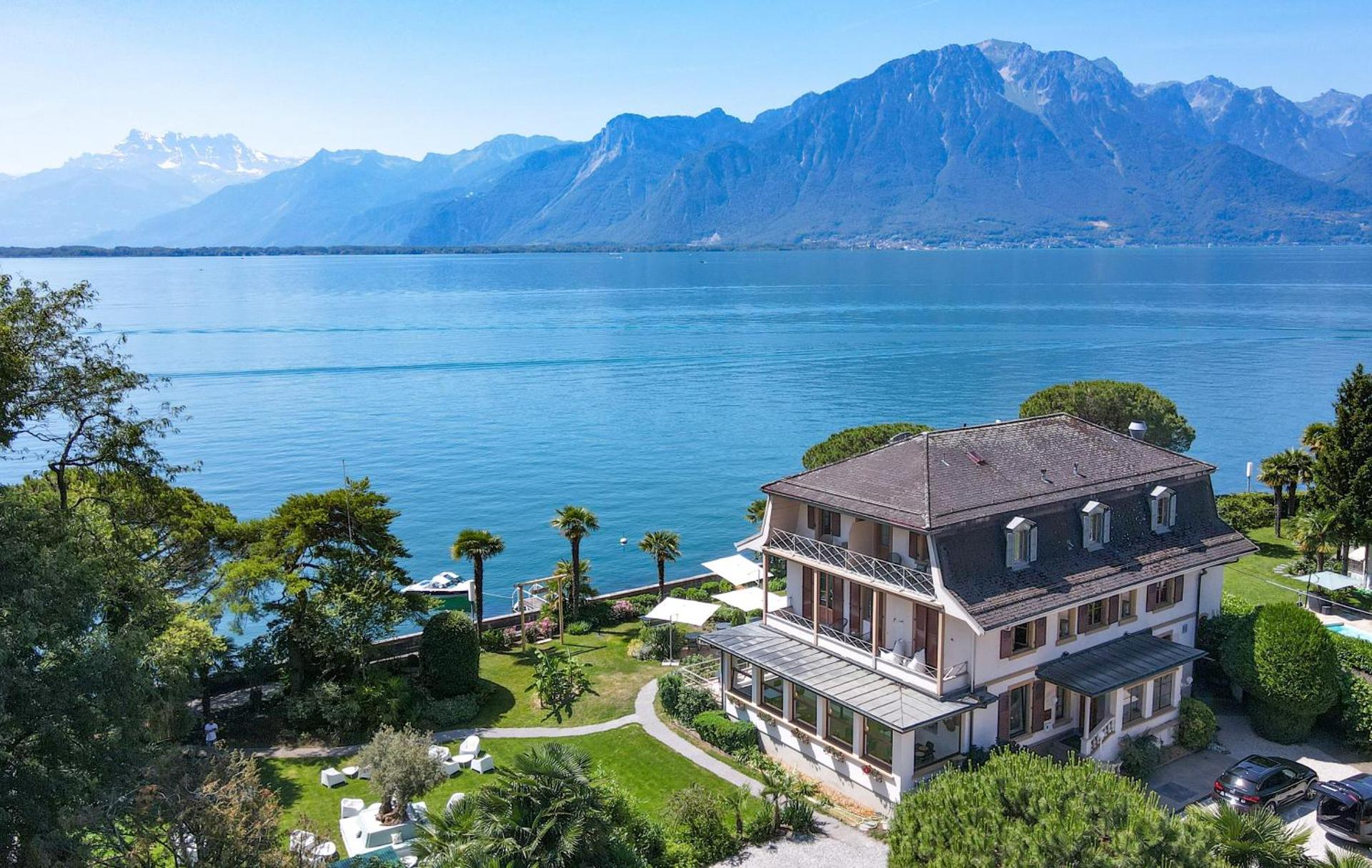 Carte MICHELIN Villeneuve (Vaud) - ViaMichelin