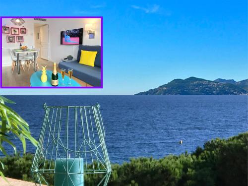 Zen Beach Cannes Sea View Apartment Beach In Front X2 Pools-ac-netflix-wifi-free Parking Inside - Cannes