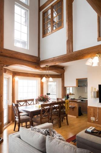 Sapporo Luxury Log House 5brm Max 18ppl 4 Free Parking - Otaru