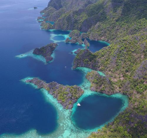 G1 Entire Glasshouseboat Only Accom In Coronisland - Coron