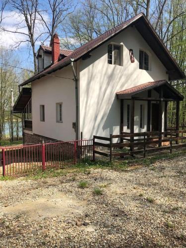 Vila rustica cu plaja privata la Lacul Surduc / Rustic Villa with ...