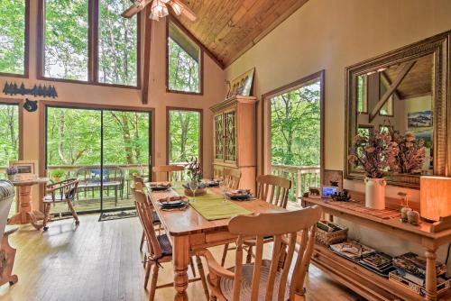 From $42pp - Linville Land Harbor Cabin with Deck and Views, Newland, NC