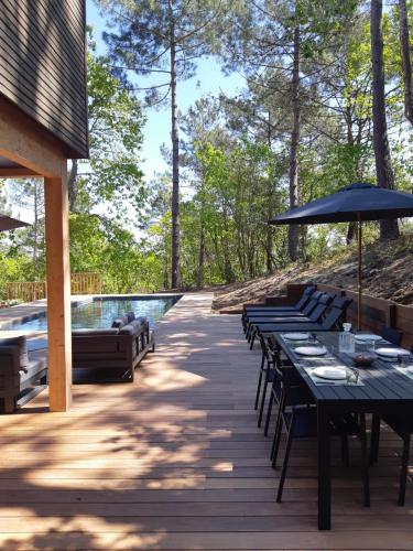 Agreable Villa Domaine Du Golf Piscine Chauffee - Biscarrosse