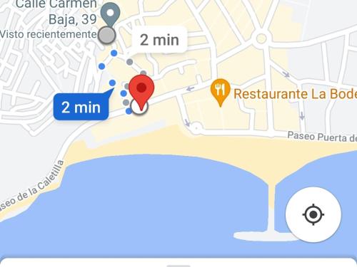 Karta över Almuñécar och hotell i Almuñécar – Almuñécar