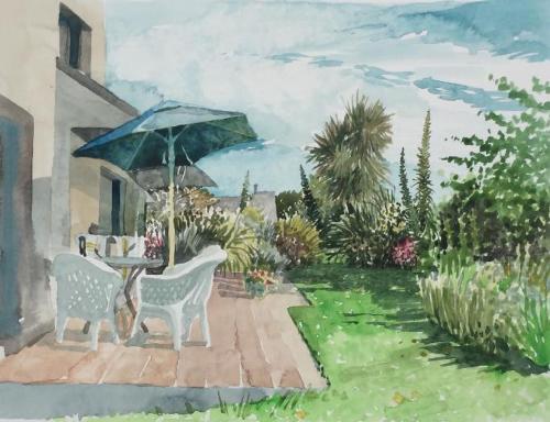 Chambre Dans Maison Fleurie Et Calme - Ploemeur