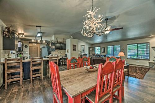 Wooded Ruidoso Hideaway W/ Deck: Ski, Hike & Golf! - Ruidoso Downs, NM