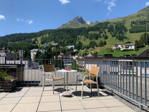 Ferienwohnung Parsennblick Mit Dachterrasse - Davos