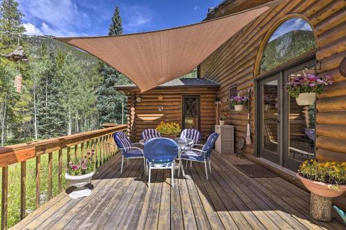 Silver Plume Mountain Haven With Views & Deck! - Georgetown, CO