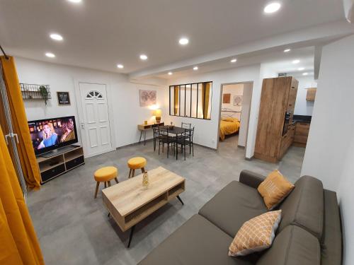 Appartement Villa Vue Mer Climatise 1 Chambre Parking Classe 3 Etoiles - Propriano