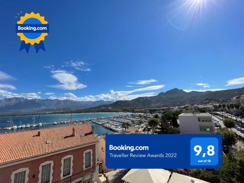 Calvi T2 Climatise, Wifi, Centre-ville, A Proximite Plage, Commerces, Taxi & Gare, Vue Plage & Monta - Calvi
