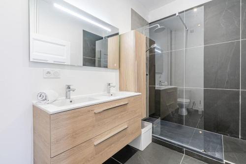 Plumeria - Grand 75m2 Calme Avec Jardin - 2 Chambres - 4 Lits - Parking Gratuit - Metz