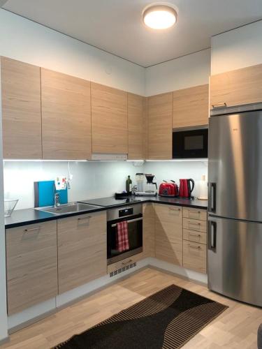 Modern City Apartment With Sauna Nearby The Airport - 헬싱키