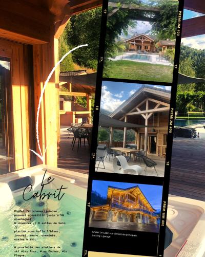 Chalet Savoyard D'exception Avec Piscine Chauffee - Arc 1800