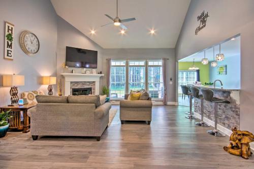 Bright Hopkins Home W/ Game Room & Fire Pit! - Congaree National Park, South Carolina