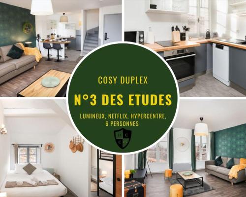N3 Des Etudes Duplex Hypercentre Wifi Conciergeriedamecarcas - Carcassonne