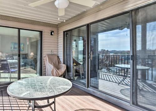 Fireplace & Water Views: Lake Ozark Condo! - Sunrise Beach, MO