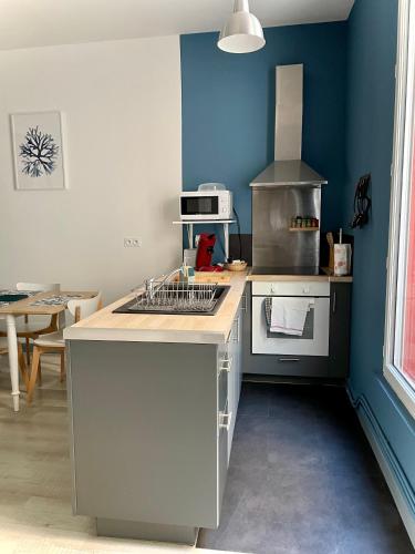La Bateliere, Appartement Mer Avec Patio Prive - Plage de Mers-les-Bains