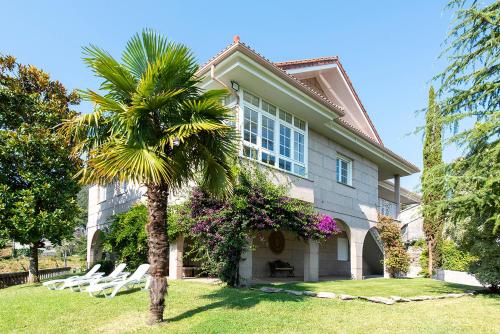 Villa Campo Das Medas , En Medio De La Naturaleza Con Piscina Privada De Sal - Galicia
